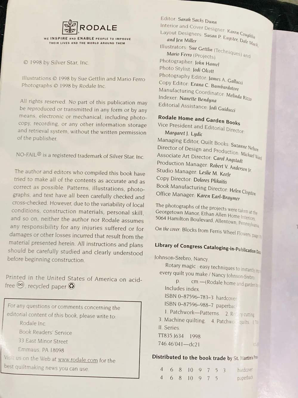 Office | Rotary Magic Quilt Book Easy Techniques To Instantly Improve ...
